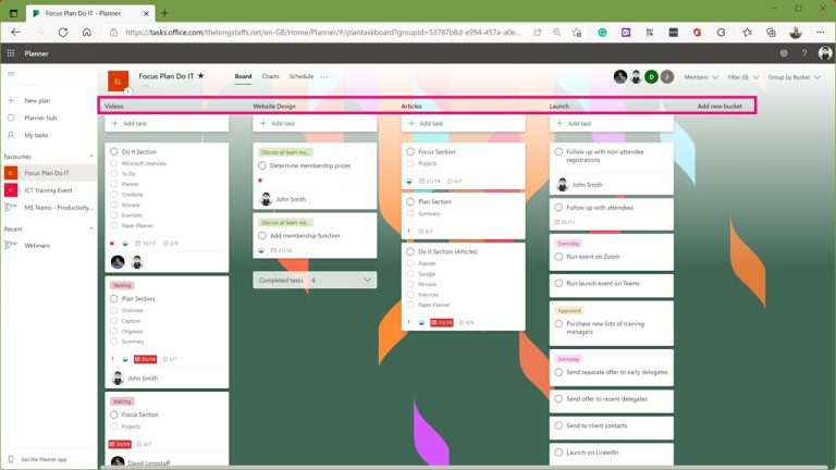 Microsoft Planner Free – Focus | Plan | Do It!