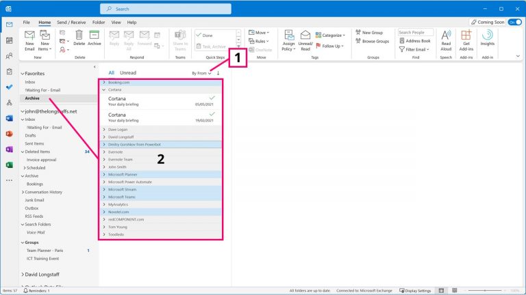 Microsoft Outlook – Focus | Plan | Do It!